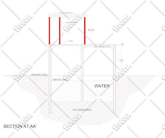 Draft 2d Autocad Archtectural Drawings Including P