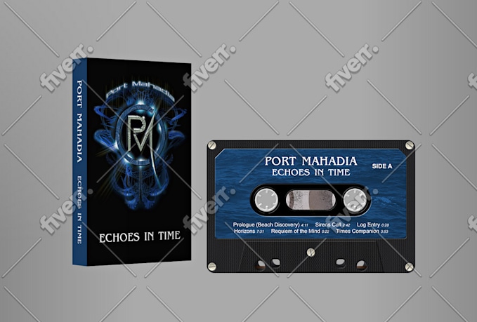 design custom cassette tape album cover artwork