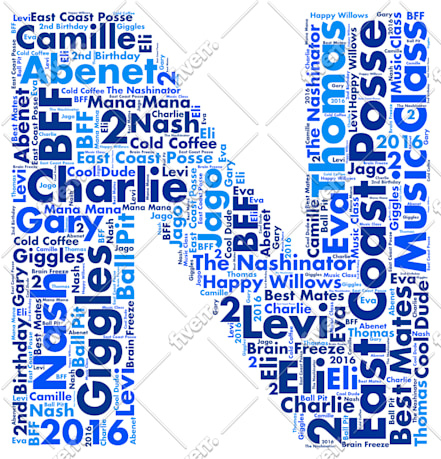 design an amazing word art | Fiverr