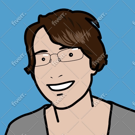 draw julian opie style portrait from your pic