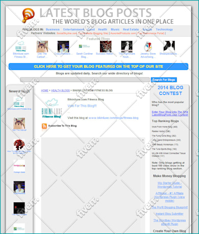 feature your BLOG or post on our blog network in 24