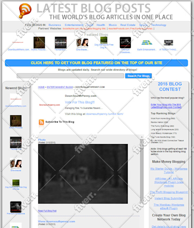 feature your BLOG or post on our blog network in 24