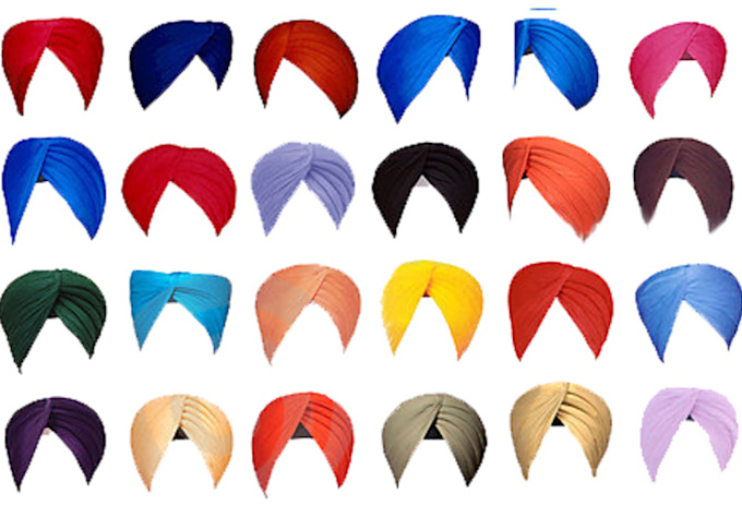 put the original Punjabi or Sikh Turban on your hea