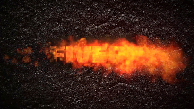 create This Awesome Fire Video Intro for Youtube