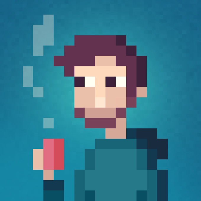 draw your Pixel Portrait in my art style - fiverr