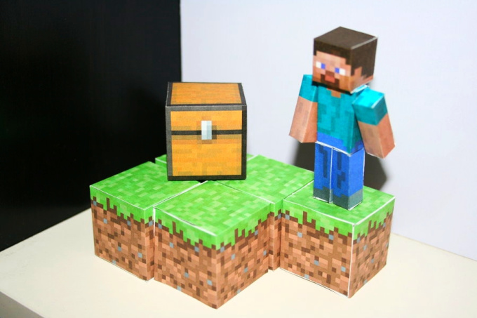 Send You A 3d Minecraft Paper Cut Out Pack