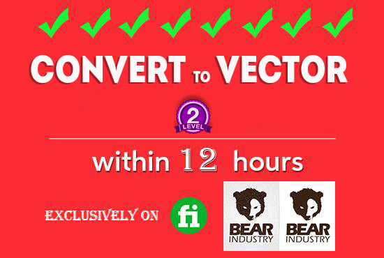 vectorize logo, convert logo to vector | Fiverr