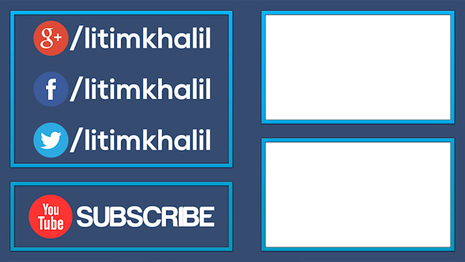 create a Youtube Outro for your channel | Fiverr