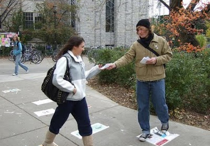 pass out your flyers in downtown chicago | Fiverr