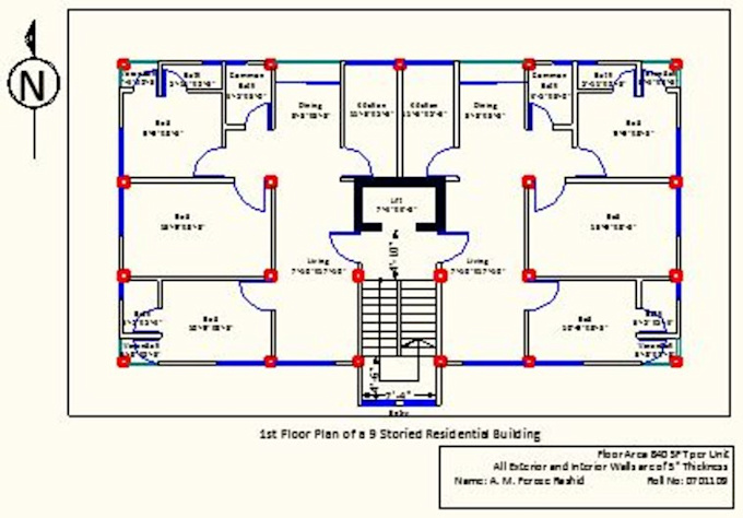 plan buildings using autoCAD, 3D Studio Max, SolidW