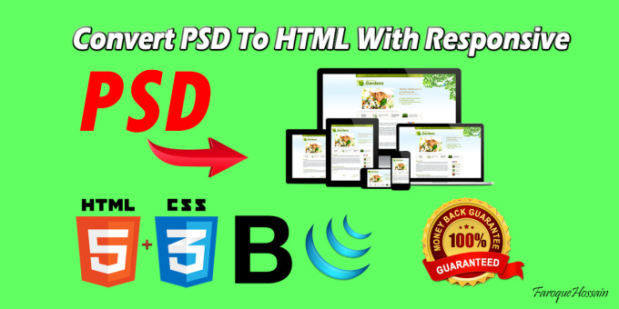 convert psd to html with responsive web design convert psd to html with responsive web design