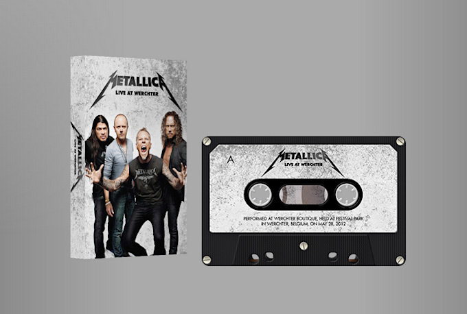 design custom cassette tape album cover artwork